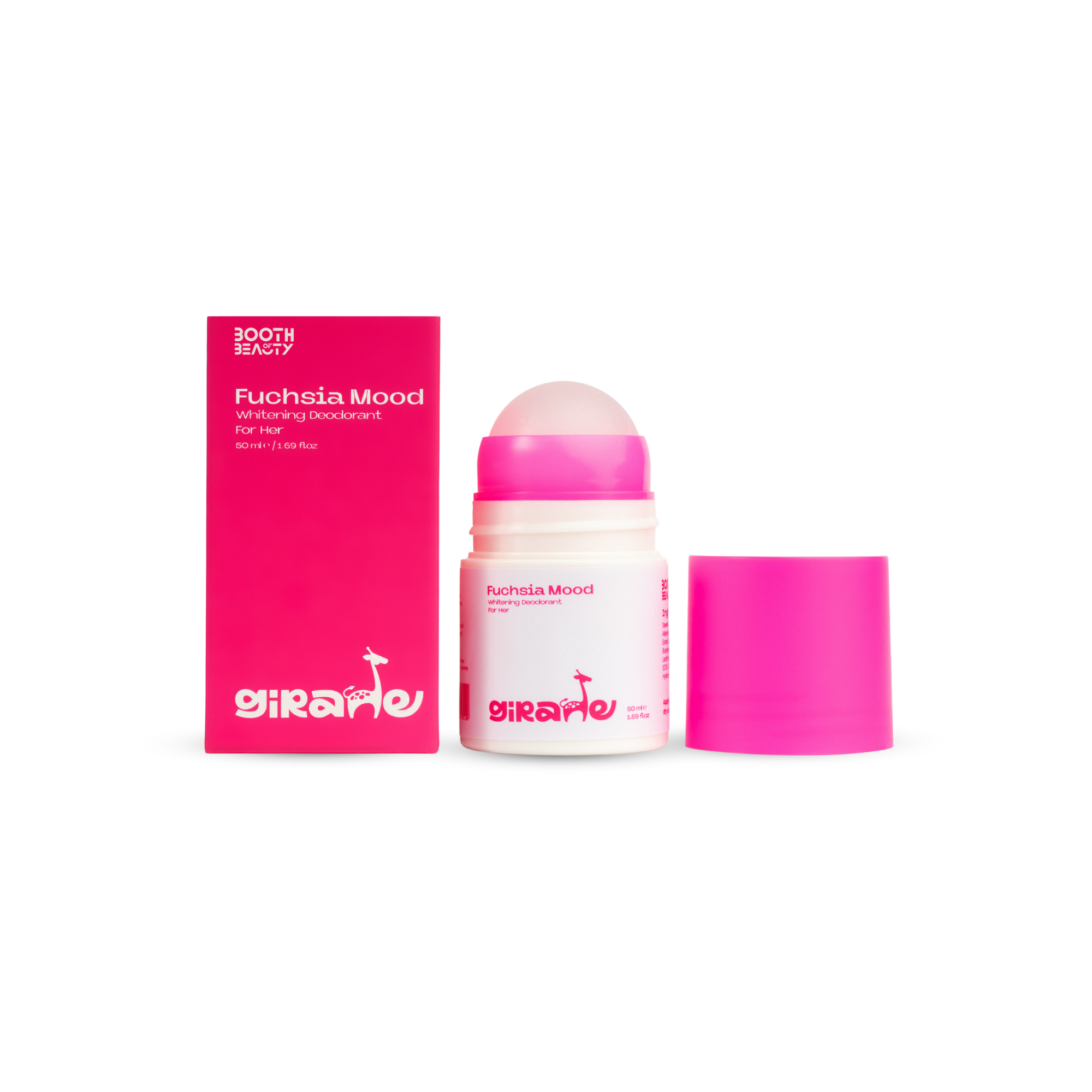 Giraffe fuchsia mood deodorant